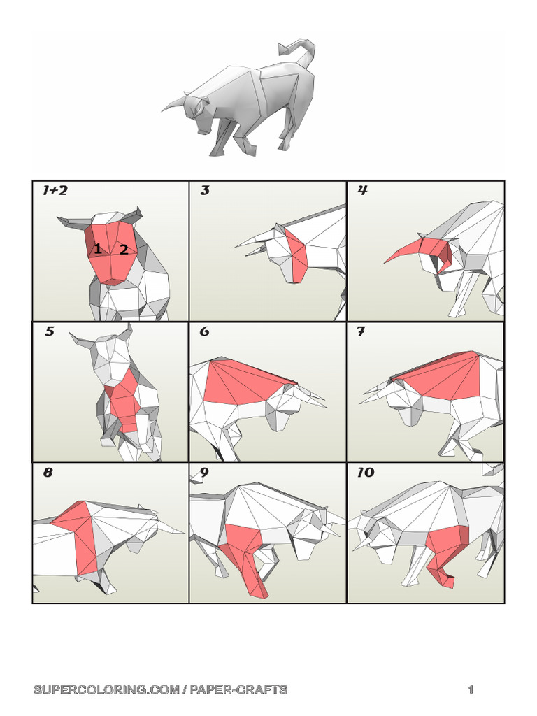 Bull Paper Crafts | PDF