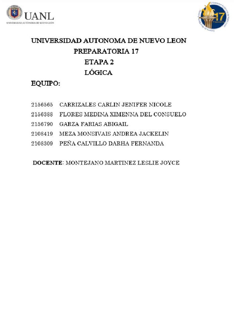 Lógica Ev2 | PDF | Lógica