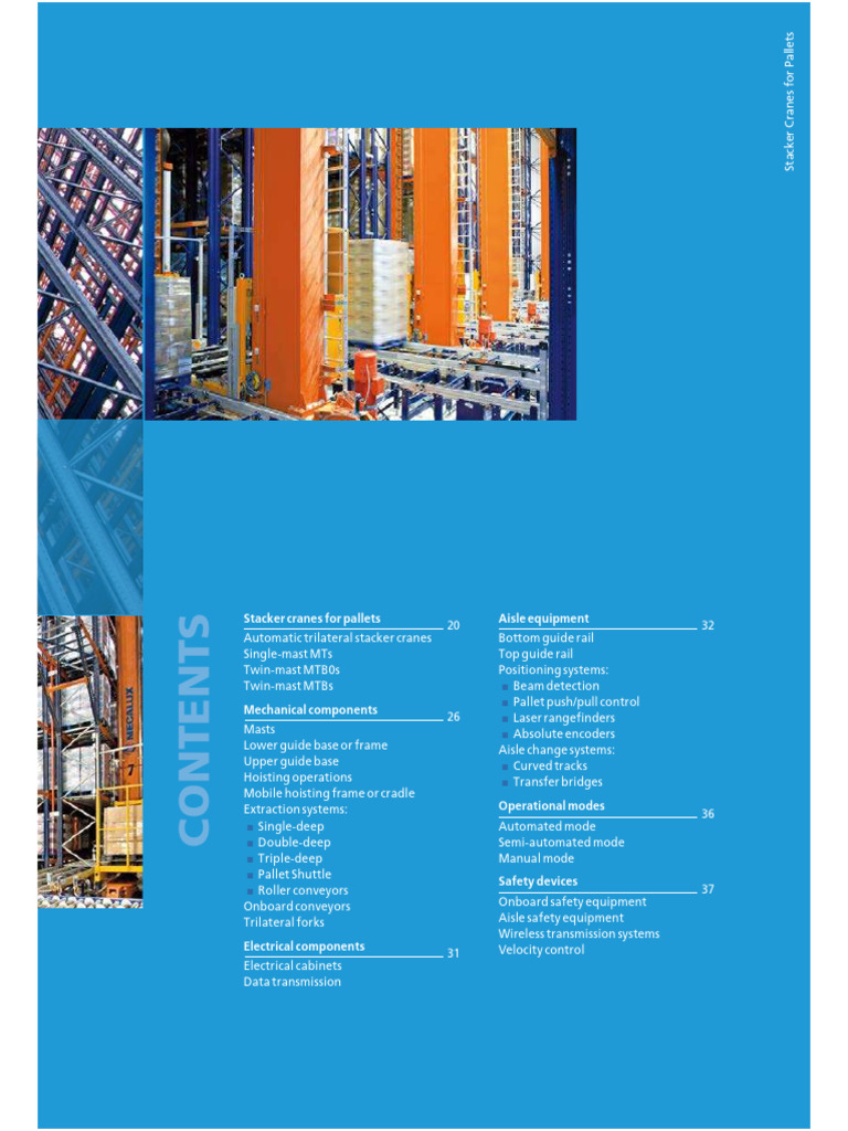 Stack Crane-Catalog3 | PDF | Crane (Machine) | Warehouse