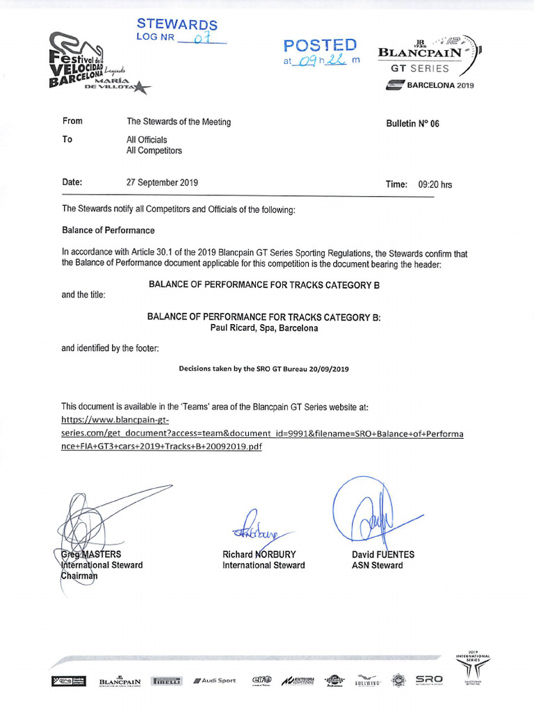 Bulletin 06 Balance of Performance | PDF