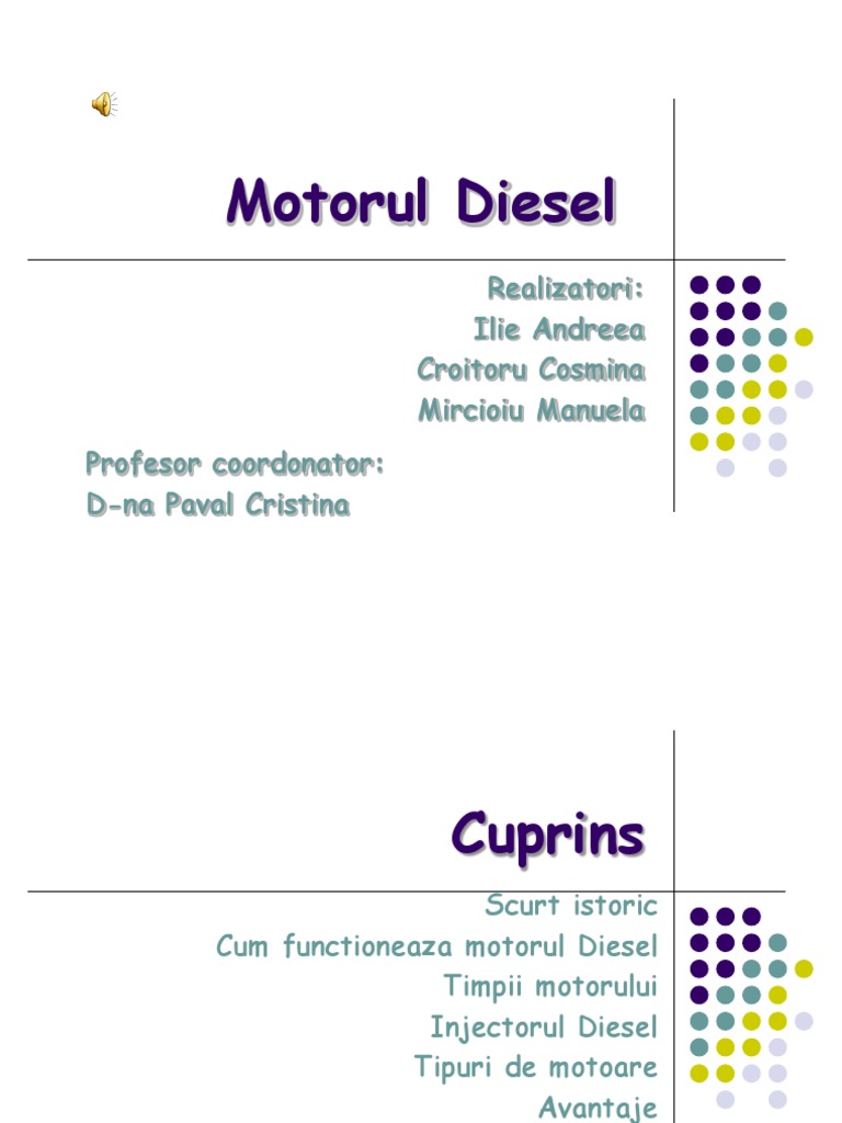 Motorul Diesel | PDF