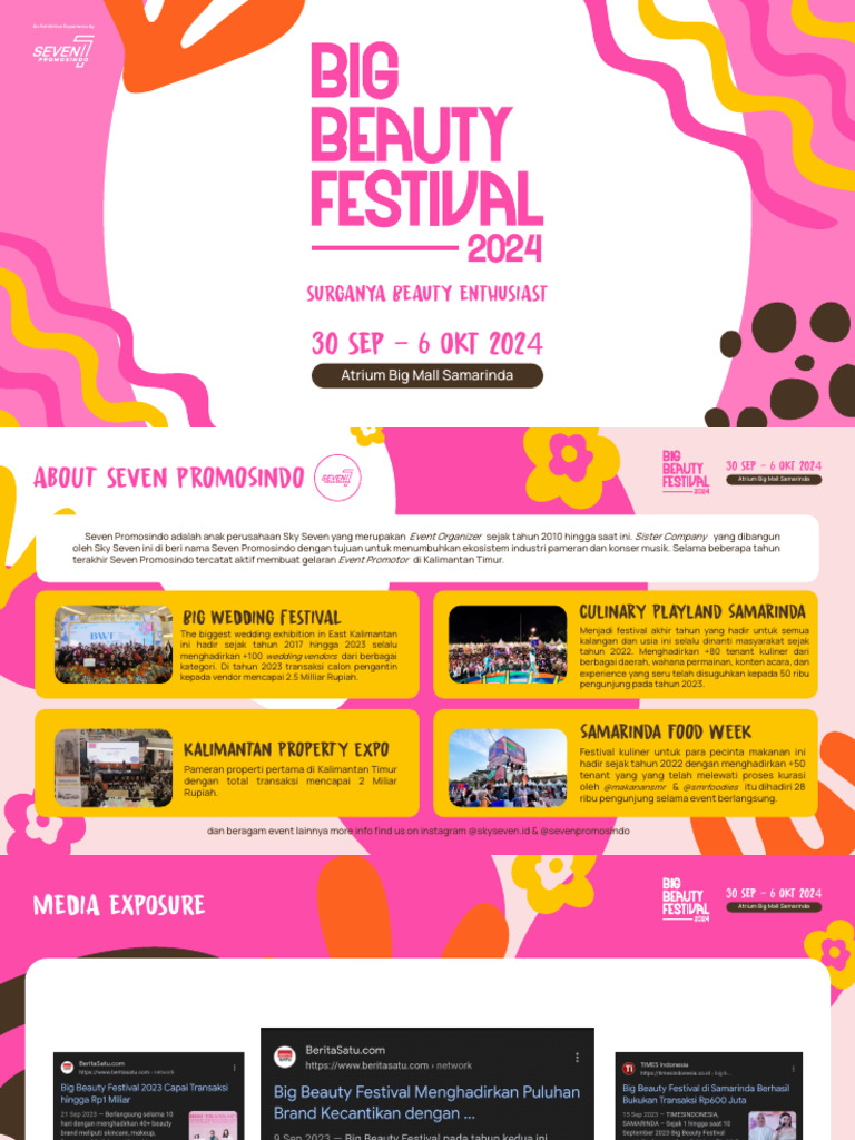 Big Beauty Festival 2024 di Samarinda | PDF