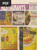 TDH Menu Oct 23B | PDF | Indian Cuisine | Food And Drink Preparation