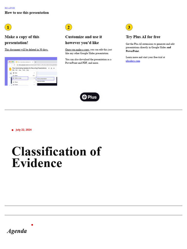 Classification of Evidence | PDF | Witness | Testimony