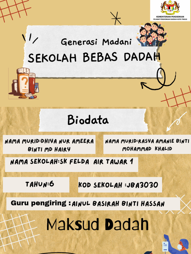 Generasi Madani Sekolah Bebas Dadah | PDF