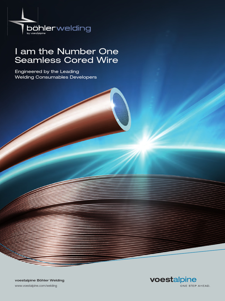 Seamless Cored Welding Wires Guide | PDF | Welding | Construction