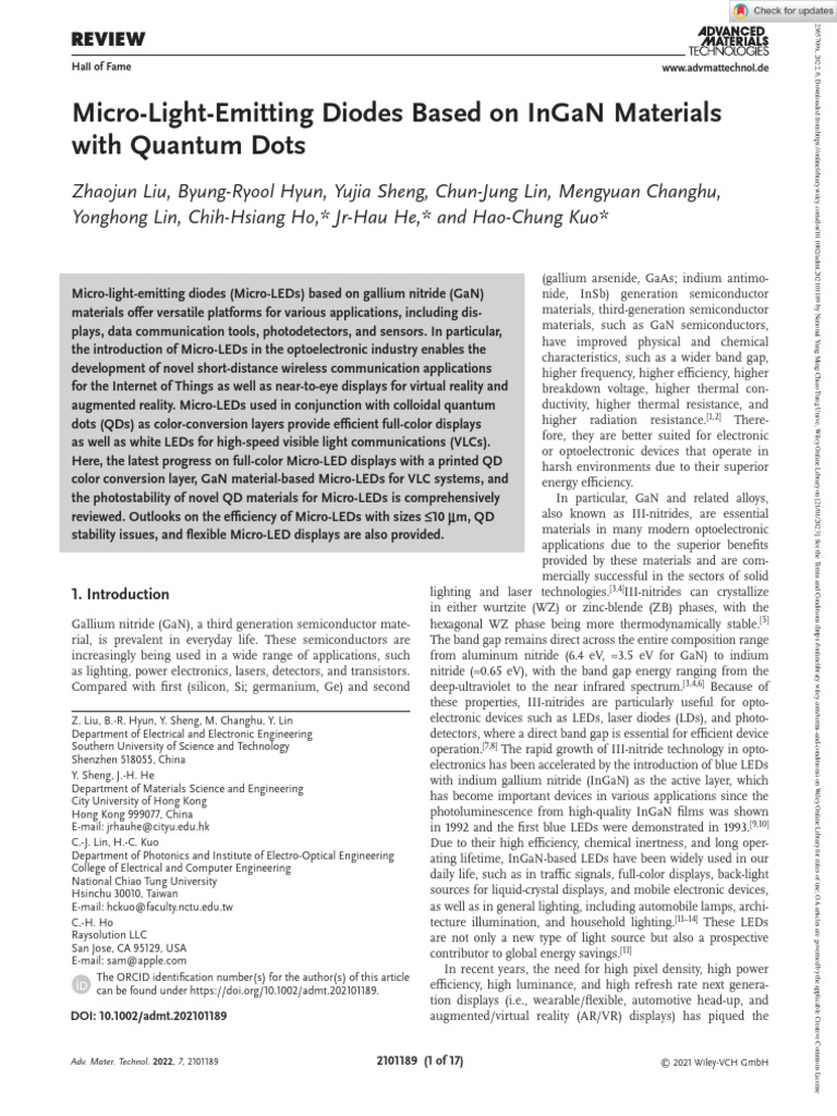 39-2022-Adv Materials Technologies - 2022 - Liu - Micro‐Light‐Emitting ...