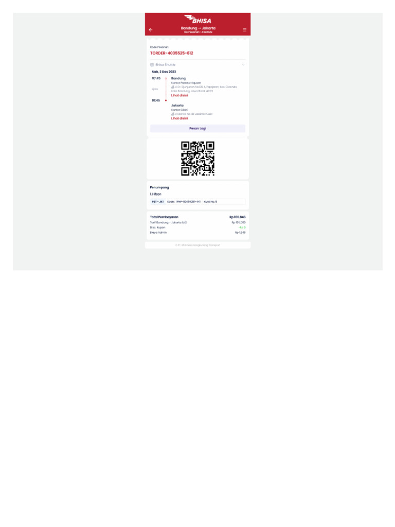 Screencapture Bhisa Id Shuttle Eticket VE9SREVSLTQwMzU1MjUtNjEx 2023 12 ...