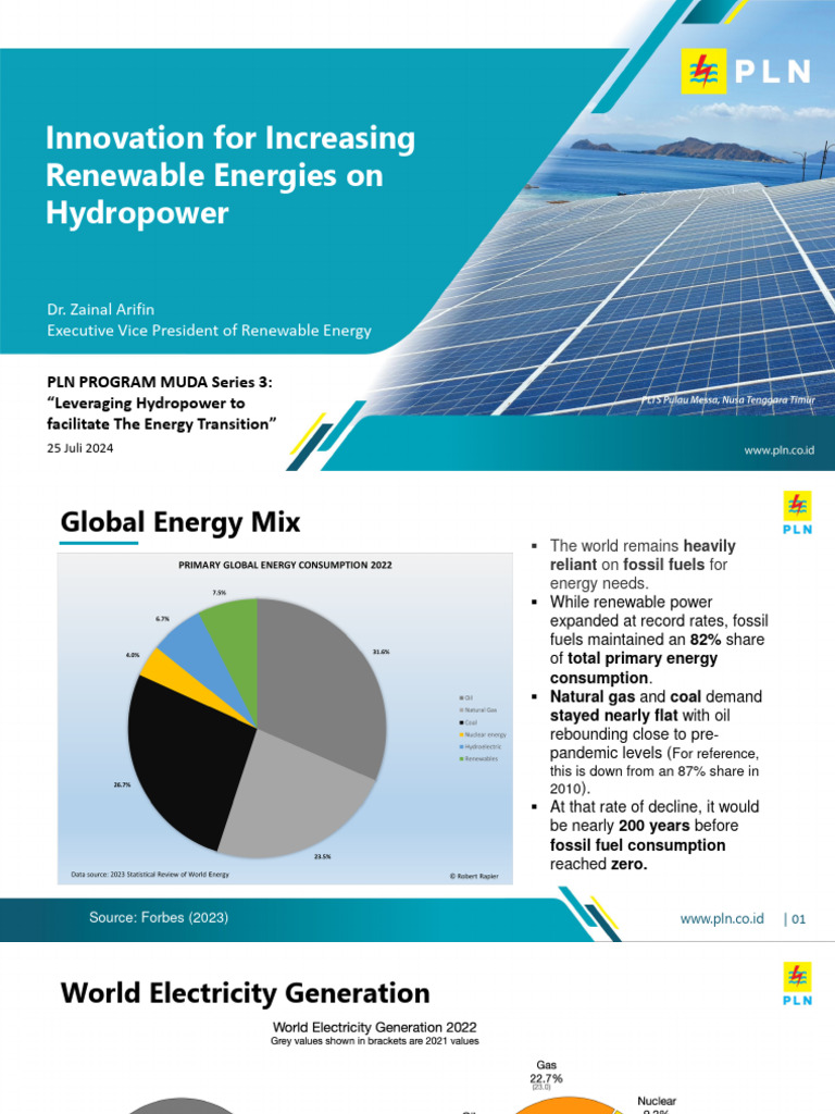 PLN MUDA Series 3 2024 - Increasing RE of Hydropower | PDF ...