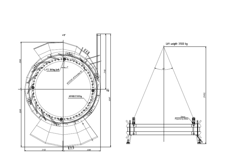 Stay Ring and Spiral Case Lifting Method | PDF