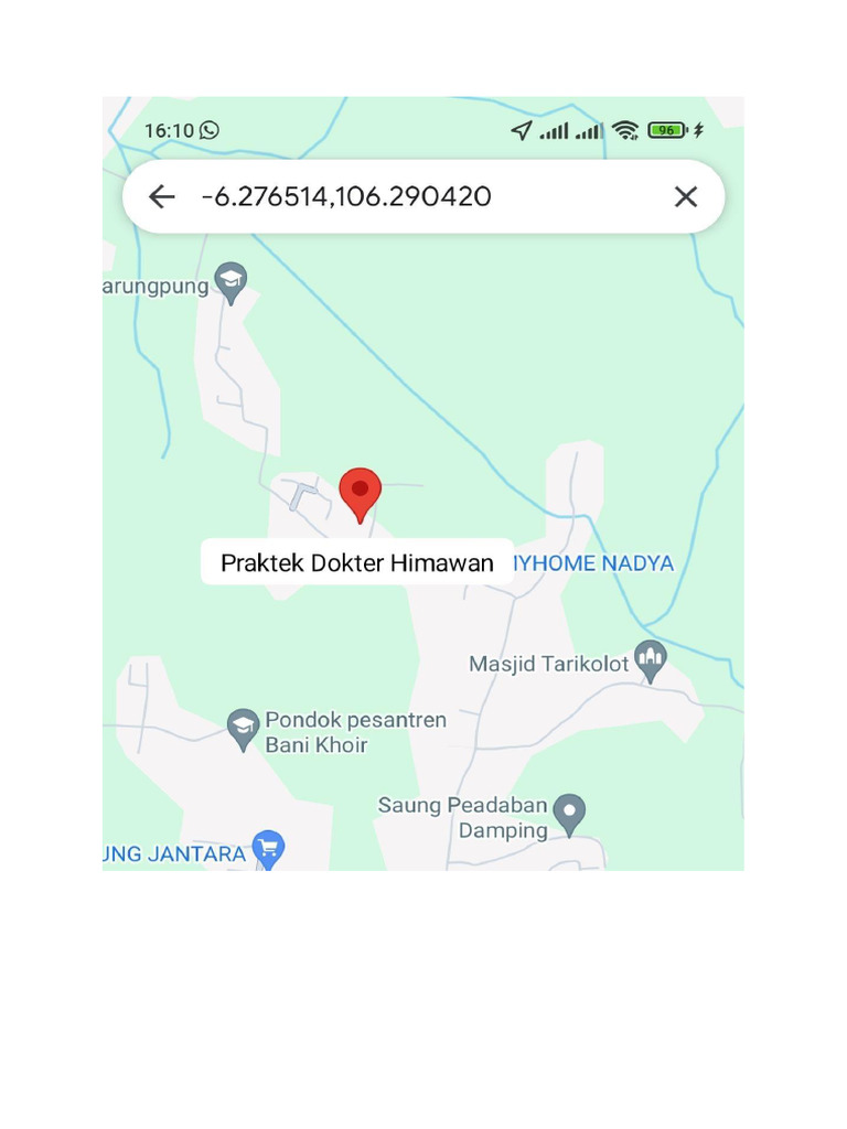 Denah DPM Pamarayan | PDF