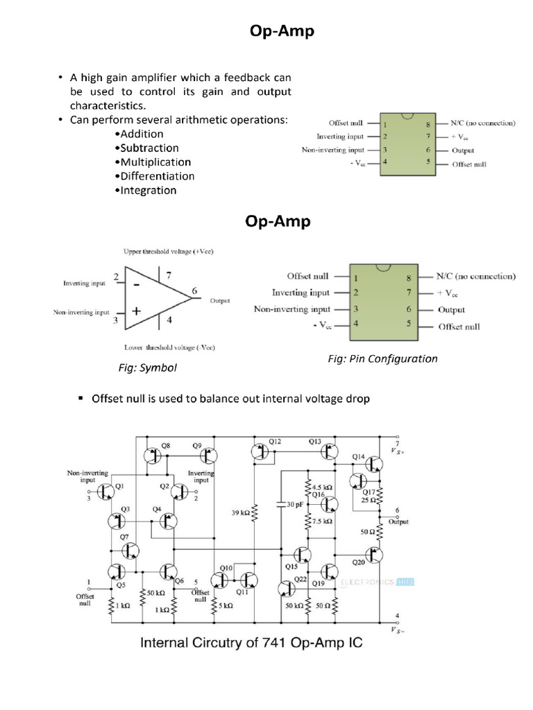 Opamp | PDF