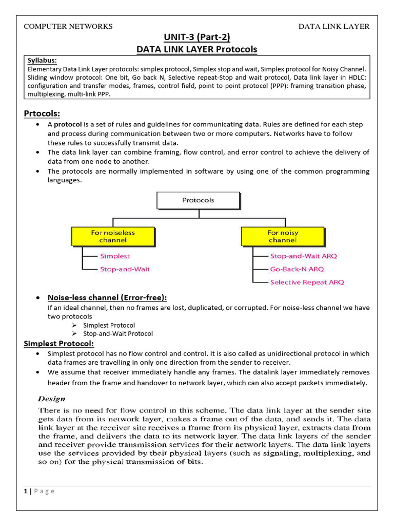 CN Unit-3 Material Part-2 | PDF | Computing | Computer Networking