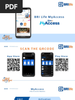 Petunjuk Aplikasi MyAccess BRILife | PDF