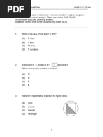 Singapore Math Challenge Grades 2-5 | PDF