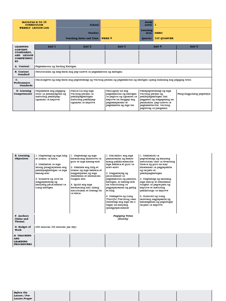 LE GMRC1 Q1 Week4 v.2-2 | PDF