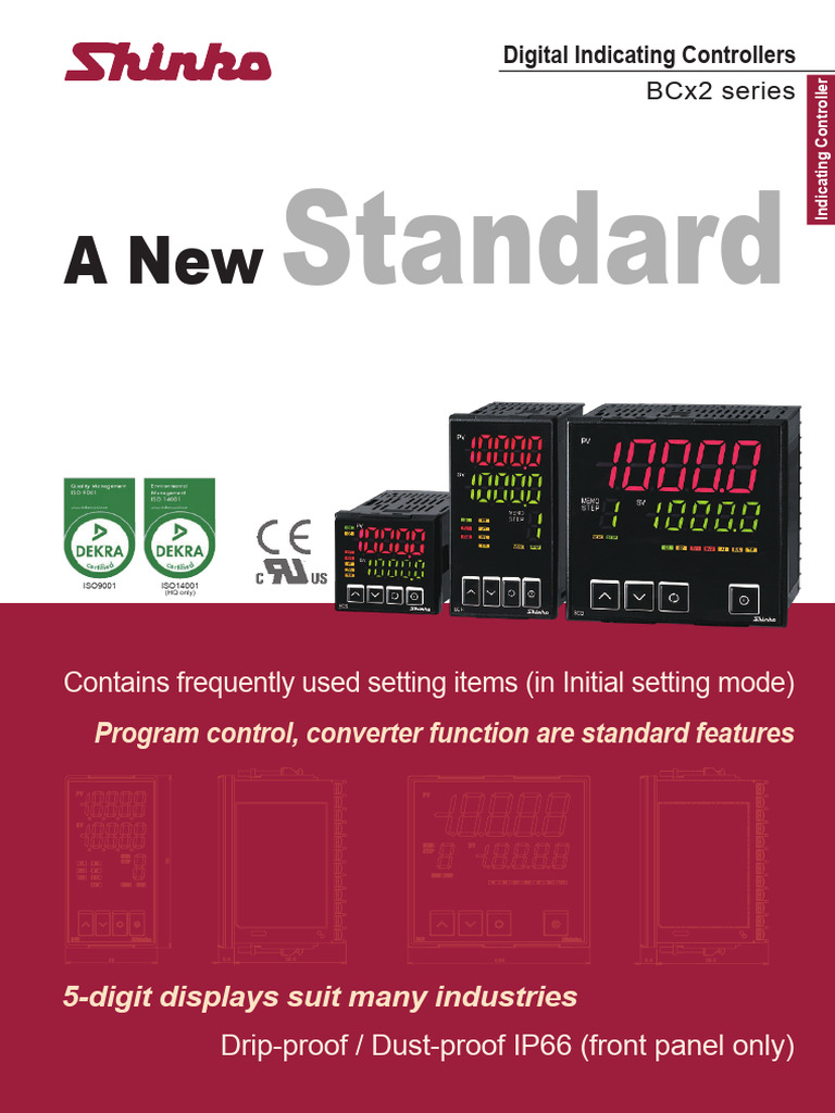 Calorifier Shinko Controller | PDF | Direct Current | Relay