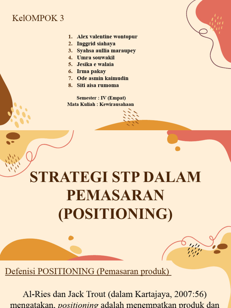 KLMPK 3 Pak Dahlan | PDF | Bisnis
