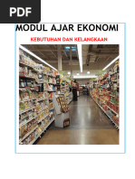 MODUL AJAR Kegiatan Ekonomi | PDF