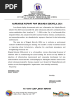 Acr Brigada Eskwela 2023 2024 | PDF | Wellness