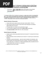 EPA Method 524.2 for Water Analysis | PDF | Gas Chromatography | Mass ...