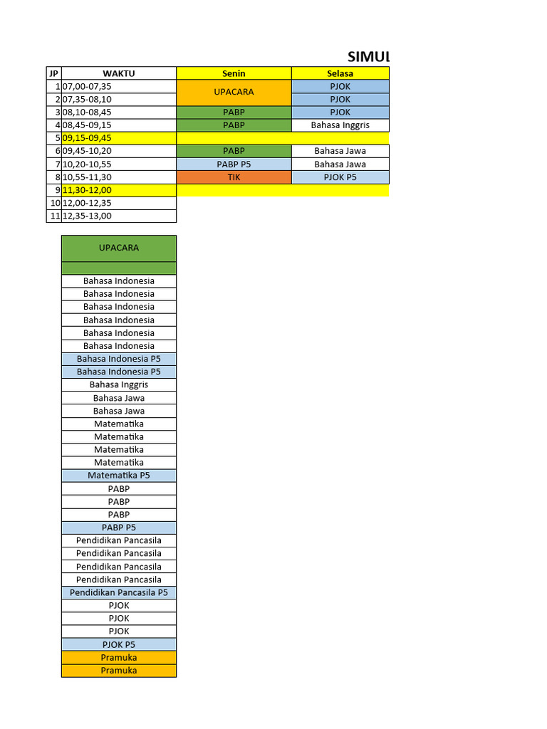 Jadwal IKM 2024 v2 | PDF | Seni & Disiplin Bahasa