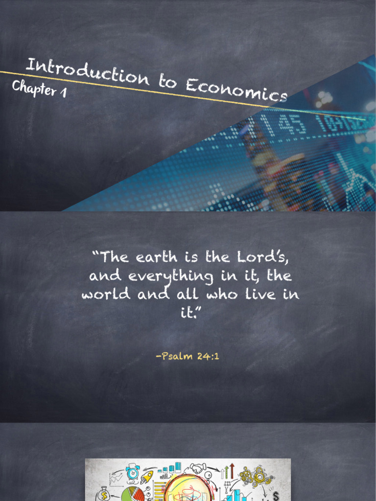 Chapter 1 Introduction To Economics | PDF | Economics | Economies