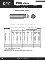 Ducab XLPE Cable Specifications | PDF | Electrical Conductor ...