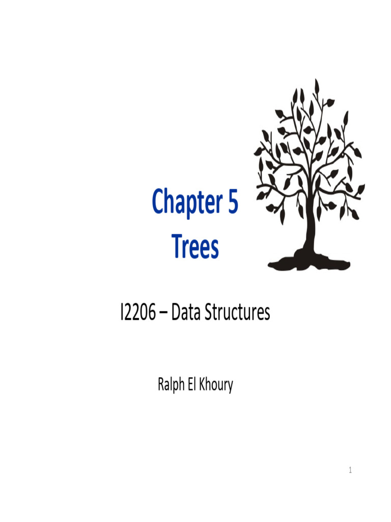Ch05i2206 Trees en | PDF | Algorithms And Data Structures | Algorithms