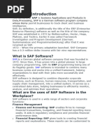 SUIM-Overview and Uses - SAP Community | PDF | Software | Computing