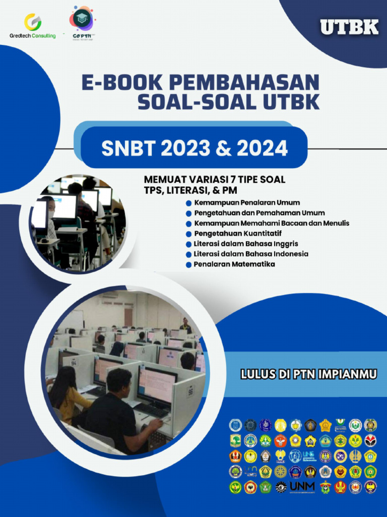 E-Book Pembahasan Soal Try Out Utbk SNBT 2023 & 2024 | PDF | Karier & Perkembangan | Bisnis