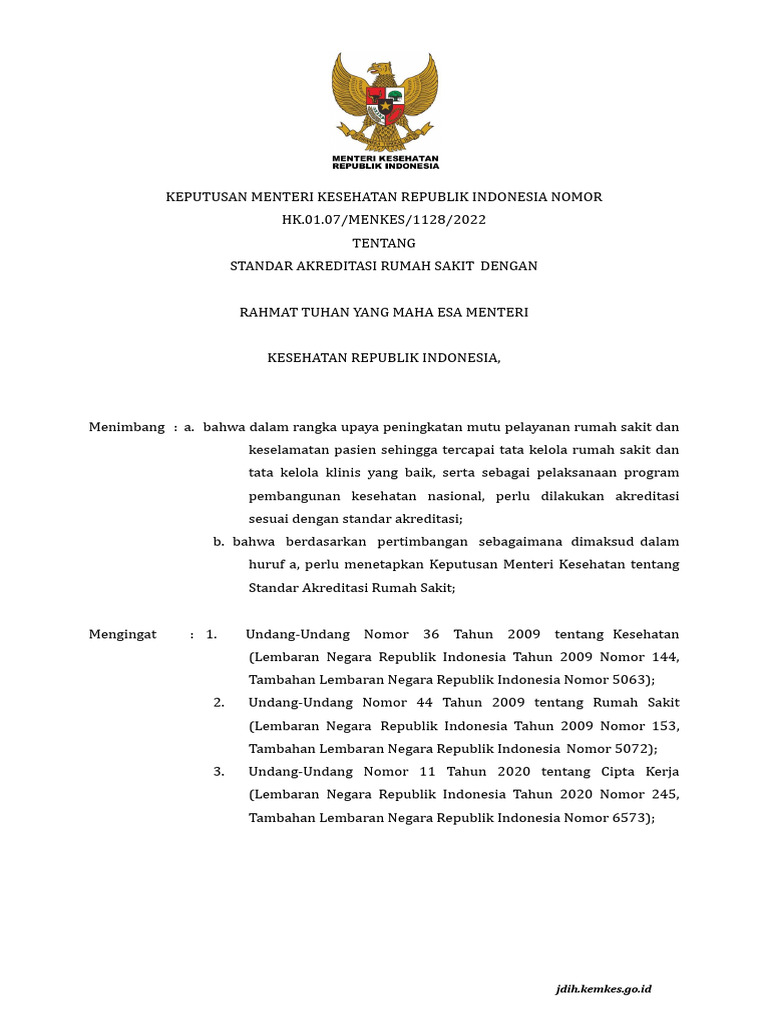 Buku Standar Akreditasi 2022 | PDF | Bisnis | Pengelolaan Keuangan & Uang