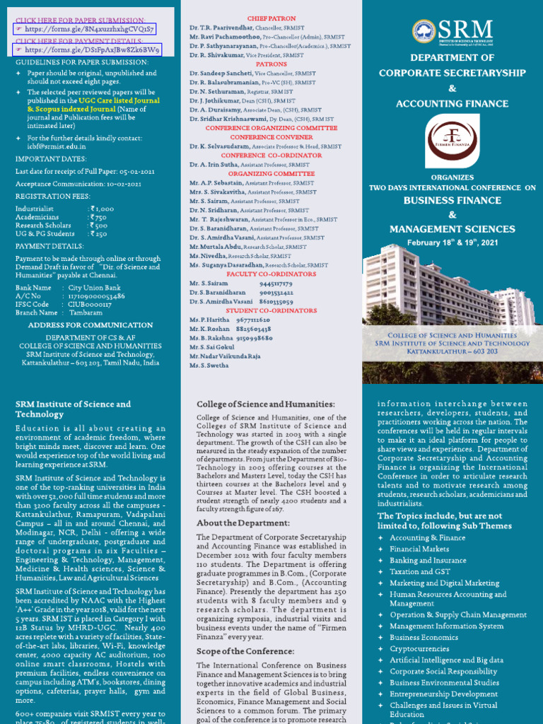 Business Finance and Management Sciences | PDF
