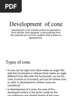 Cone Layout Development by Marking and Calculation Method With ...