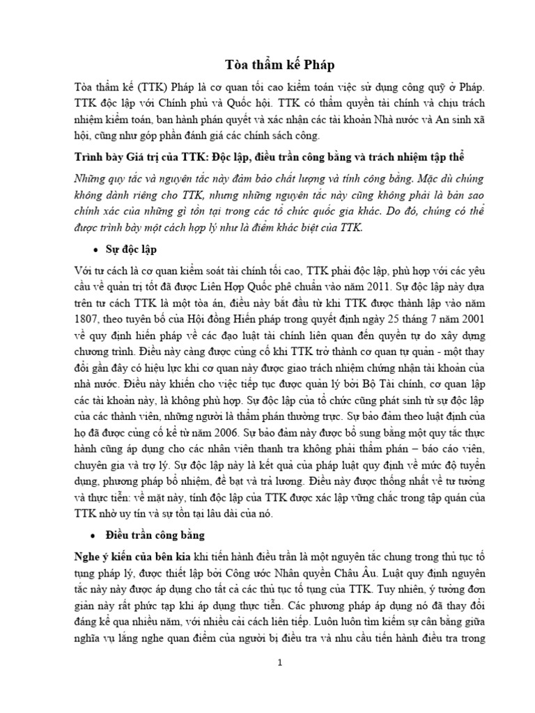 Tài liệu giới thiệu về TTK | PDF