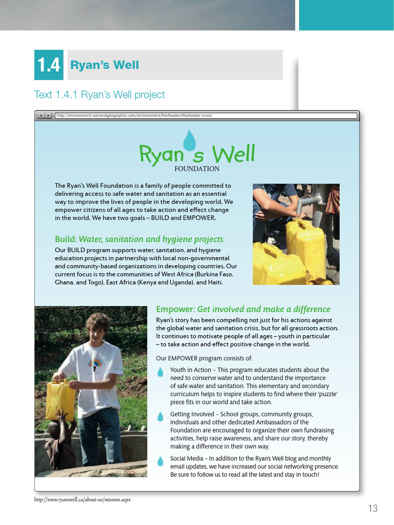 Ryan Well | PDF | Wash | Sanitation