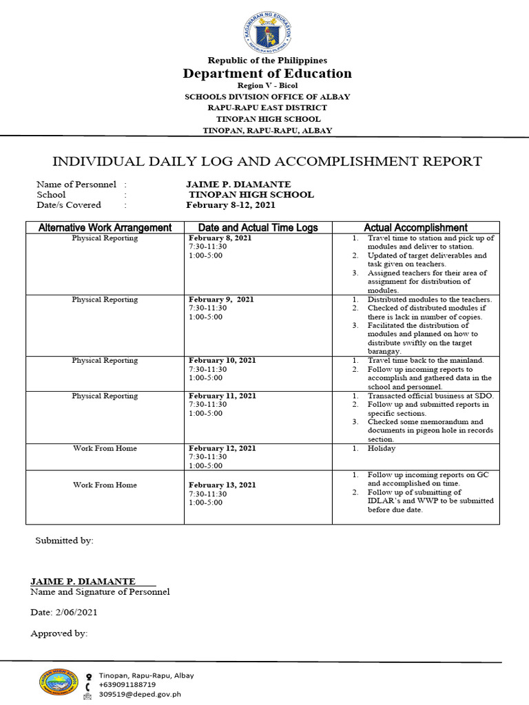 Idlar 34 Tinopan High School | PDF | Computing