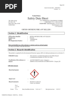 Sunlight Dishwashing Liquid Msds | PDF | Toxicity | Pollution
