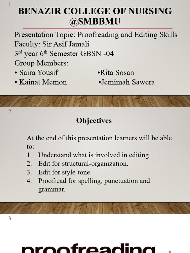 Editing and Proof Reading Skills | PDF | Proofreading | Apa Style