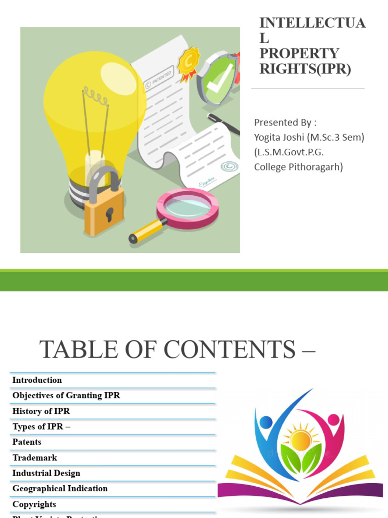 INTELLECTUAL | PDF | Patent | Intellectual Property