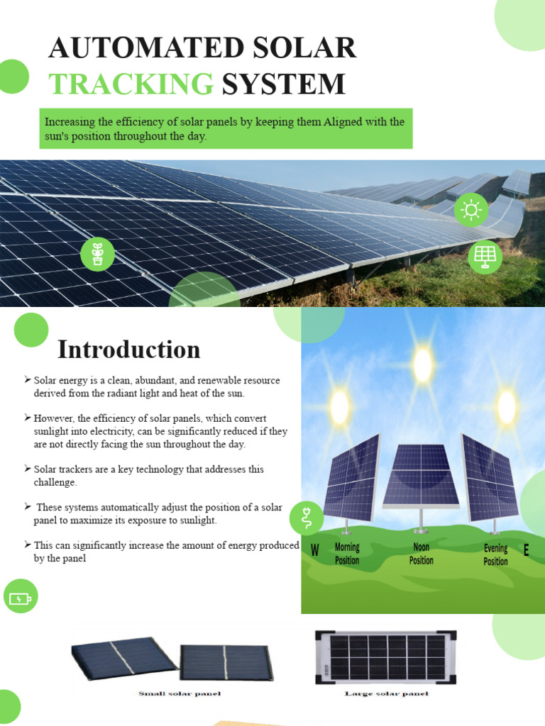Automated Solar Tracking System | PDF | Sustainable Energy | Nature