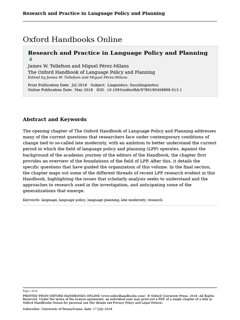 LPP重要 | PDF | Methodology | Ethnography