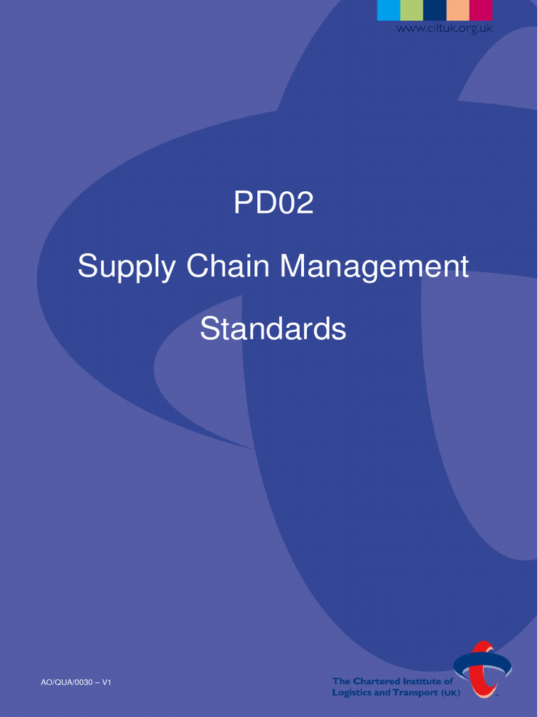 Pd 2 Pdf Supply Chain Performance Indicator