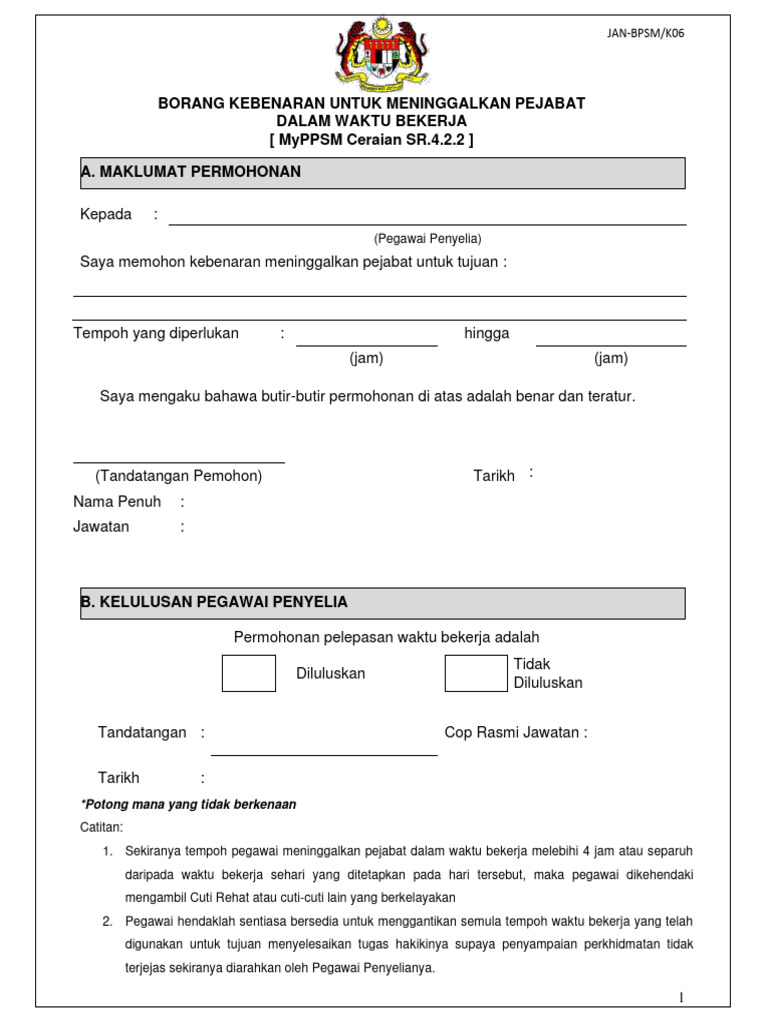 Borang B Pdf