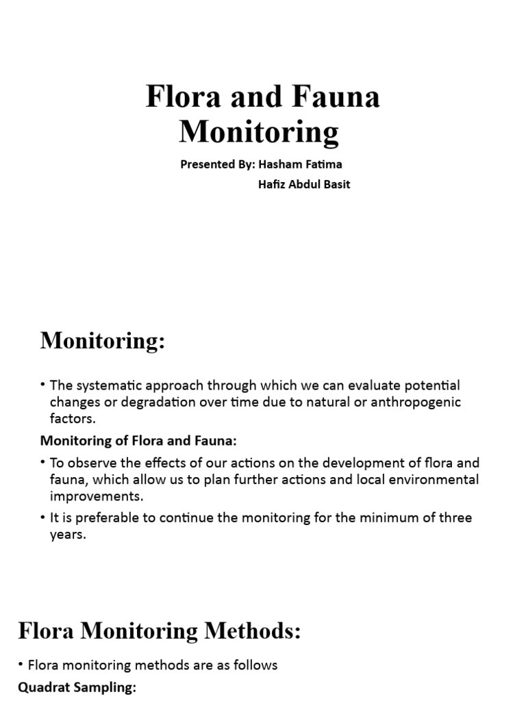Assignment Flora and Fauna Monitoring | PDF | Vegetation | Remote Sensing Assignment Flora and Fauna Monitoring | PDF | Vegetation | Remote Sensing