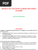 Multi-Floor Column Design Guidelines | PDF | Beam (Structure) | Column