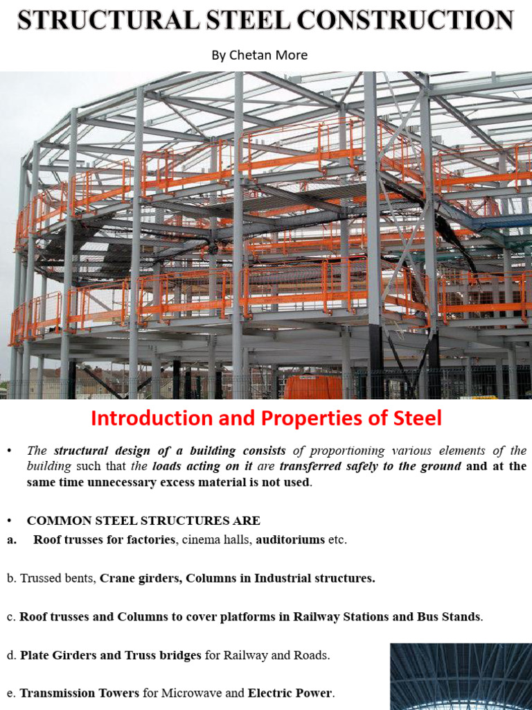 Structural Steel Construction | PDF | Steel | Strength Of Materials