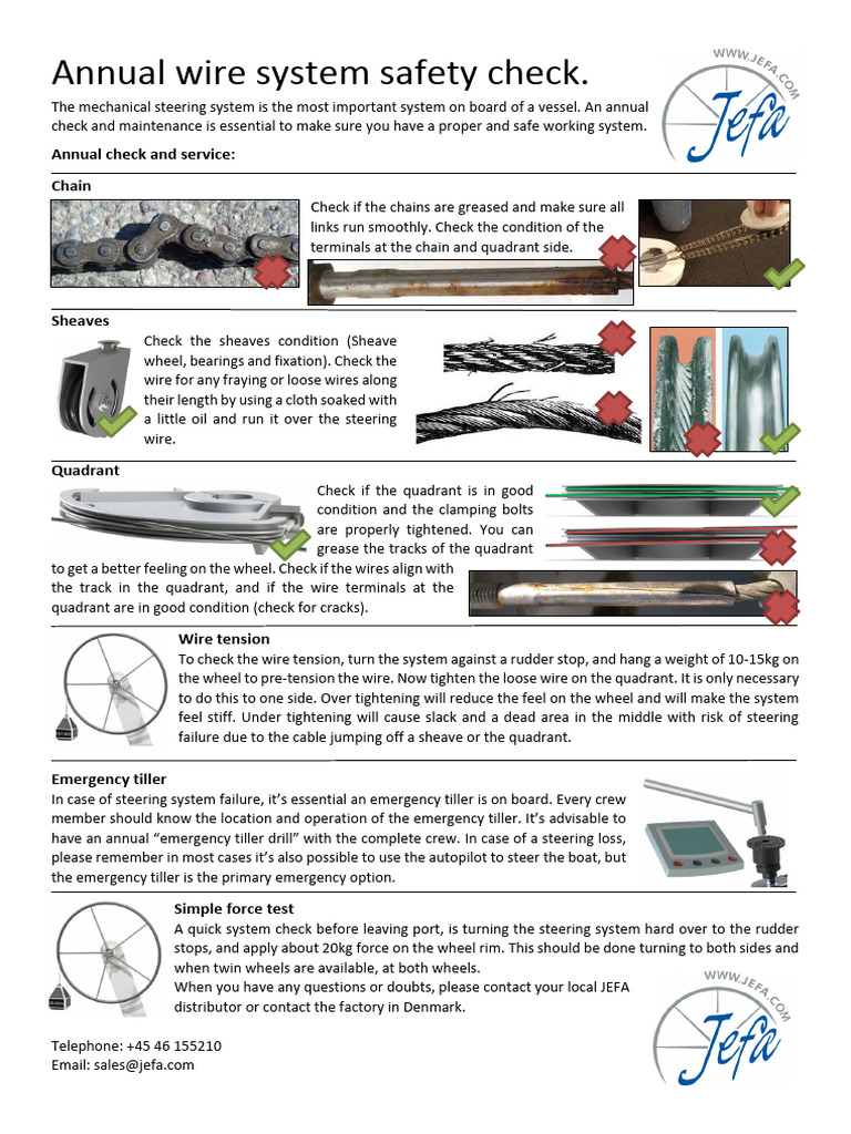 Annual Wire System Check | PDF | Manufactured Goods