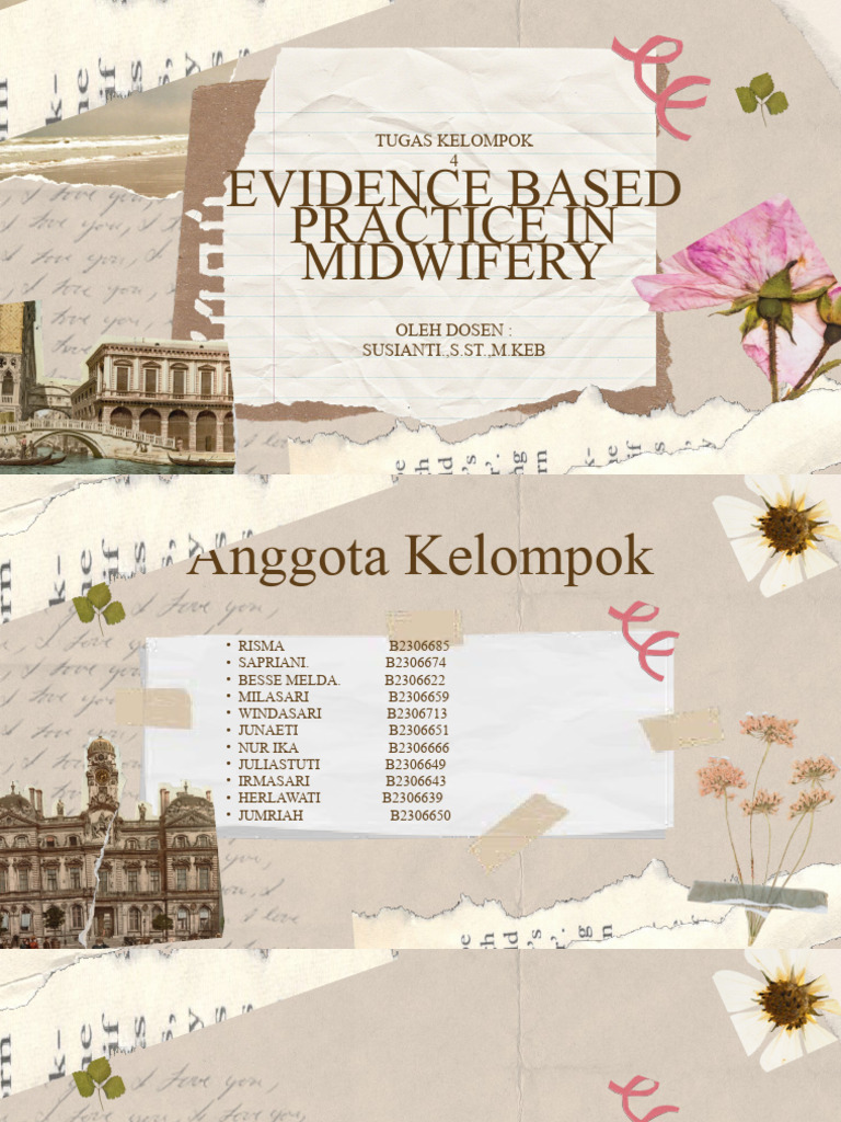 Evidance Based Practice Kebidanan | PDF