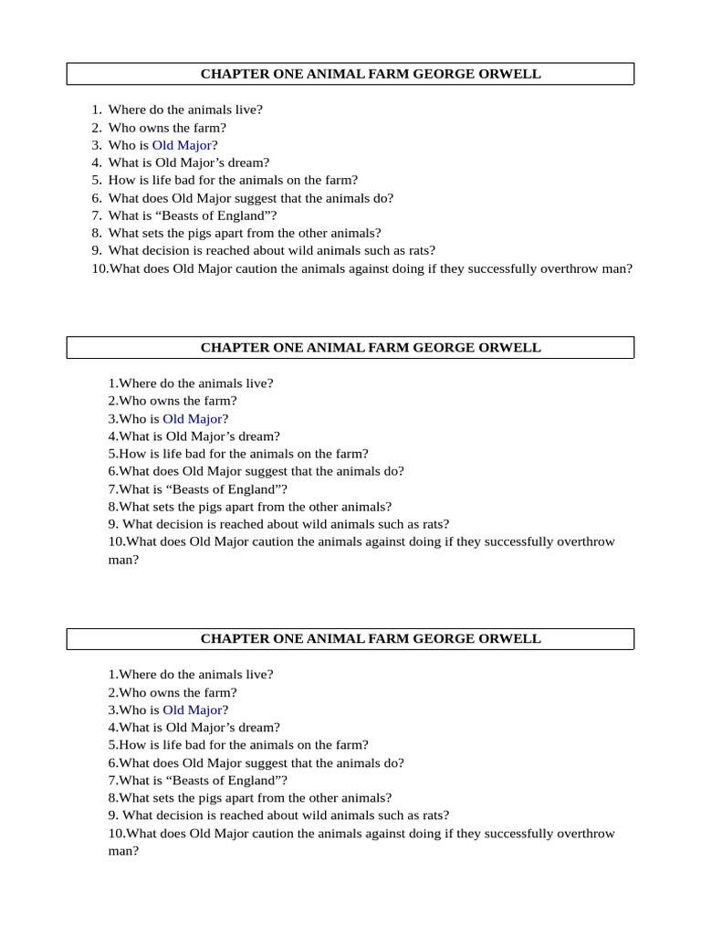 Chapter One Study Questions | PDF